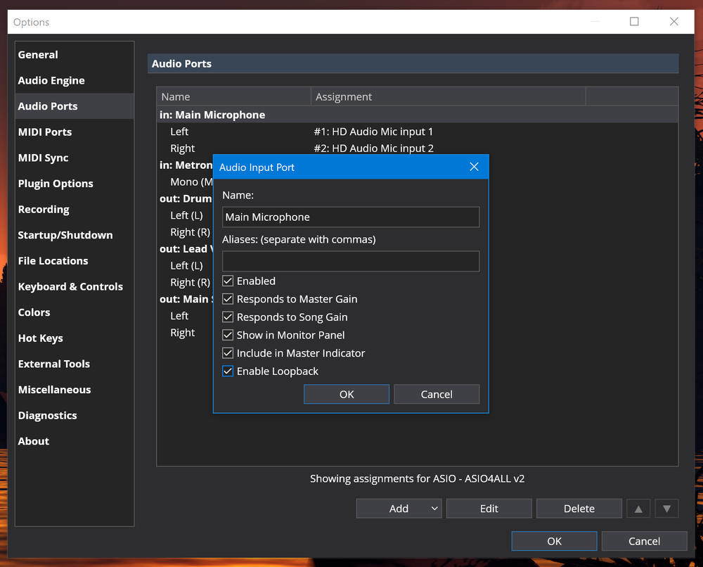 Selective Disabling of Loopback Ports