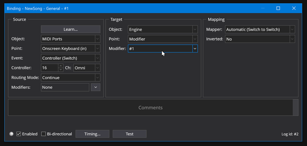 Binding Modifiers
